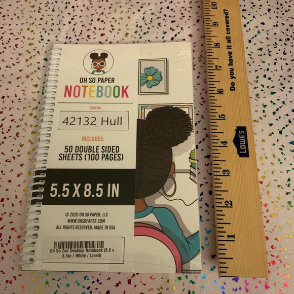 Oh So Paper | Office | Nwt Oh So Paper Notebook 5 Doublesided Pages In ...